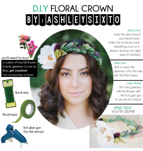 DIY Floral Crown Tutorial